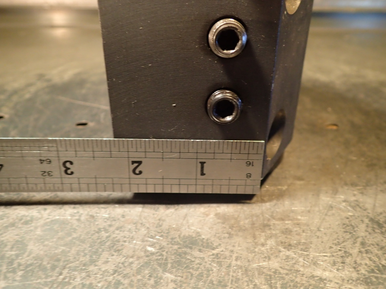2" Bore CNC Bolt On Tool Block: 55mm x 80mm Bolt Pattern with Keyway ...