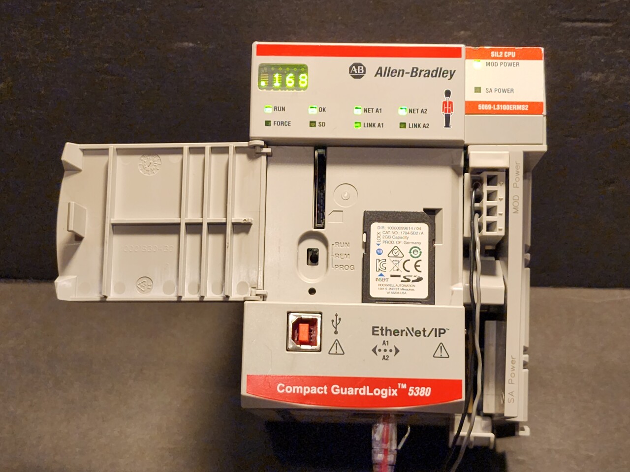 Allen Bradley CompactLogix 5069-L3100ERMS2 For Sale | Aucto