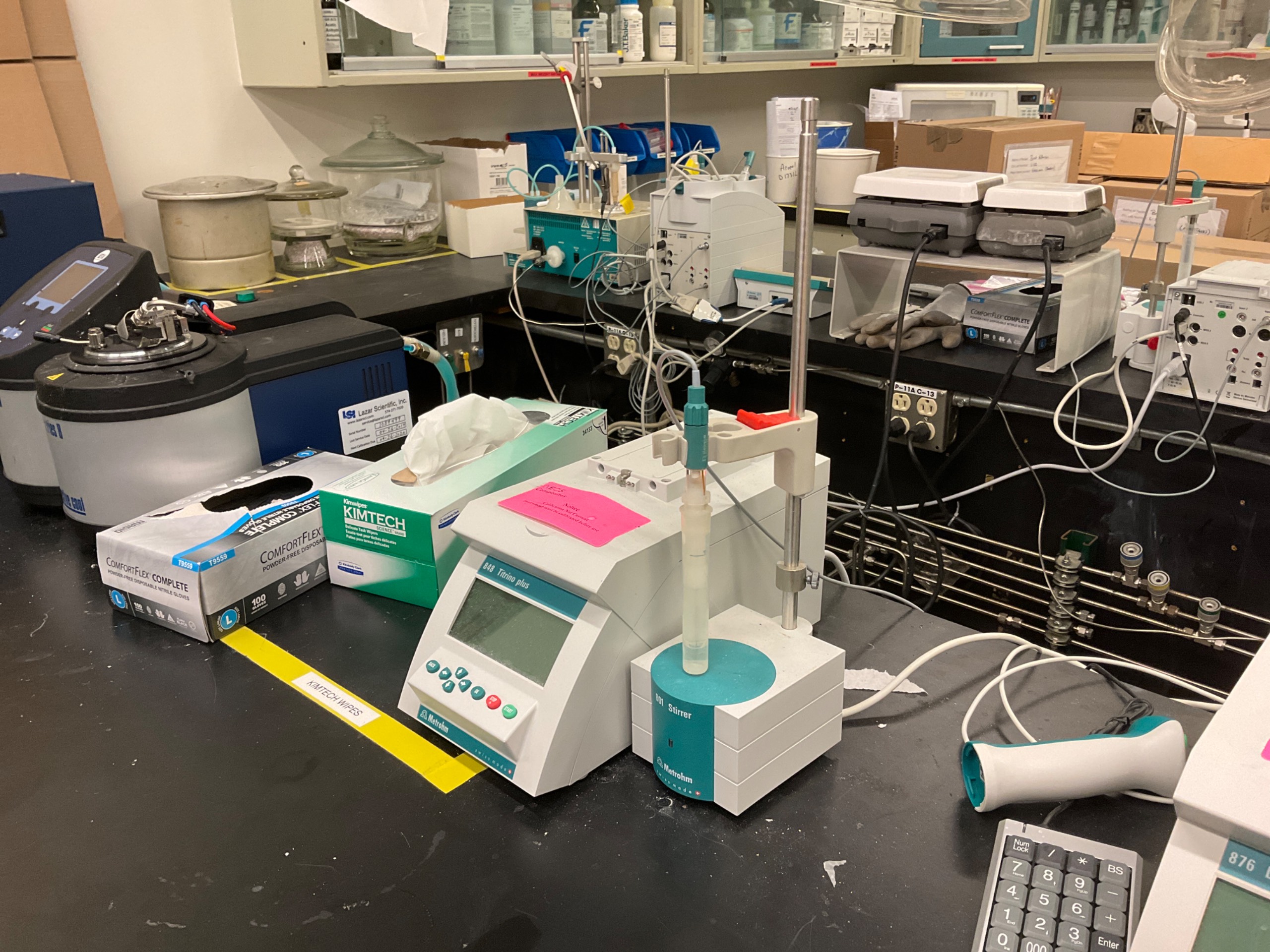 METROHM 848 TITRINO PLUS MANUAL TITRATION SYSTEM