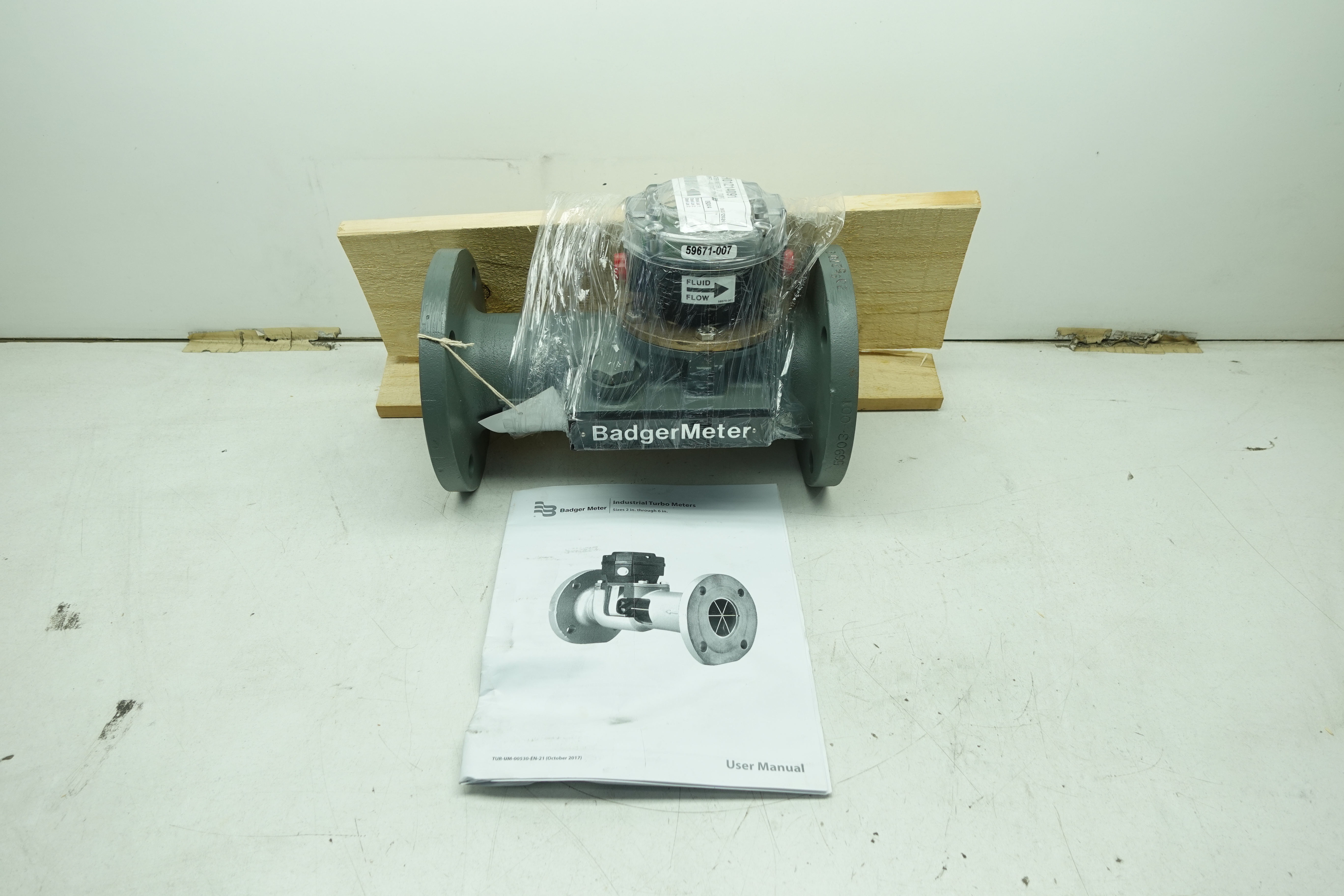 BADGER METER HH01214091 INDUSTRIAL TURBO WATER METER, 3" For Sale | Aucto