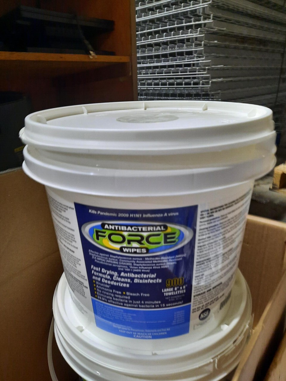 Antibacterial Force Wipes