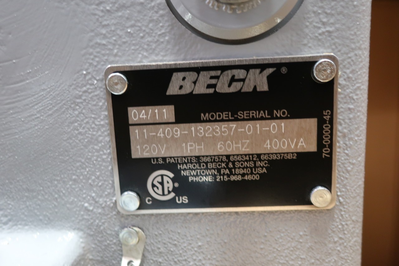 BECK ROTARY DAMPER ACTUATOR For Sale | Aucto