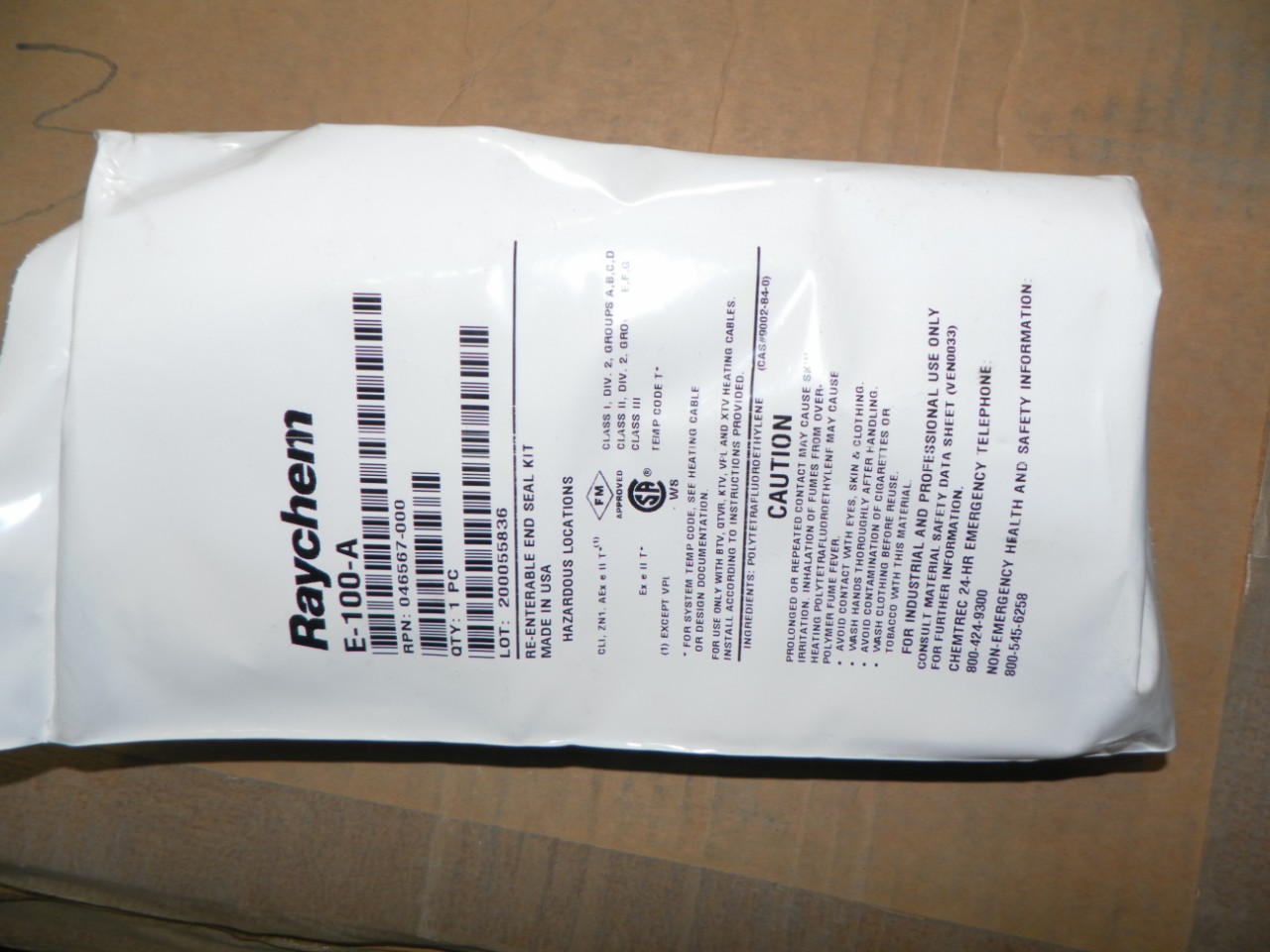 3M Corrosion Protection Kit 78-8120-1052-4, & RaychemE-100-A For Sale ...