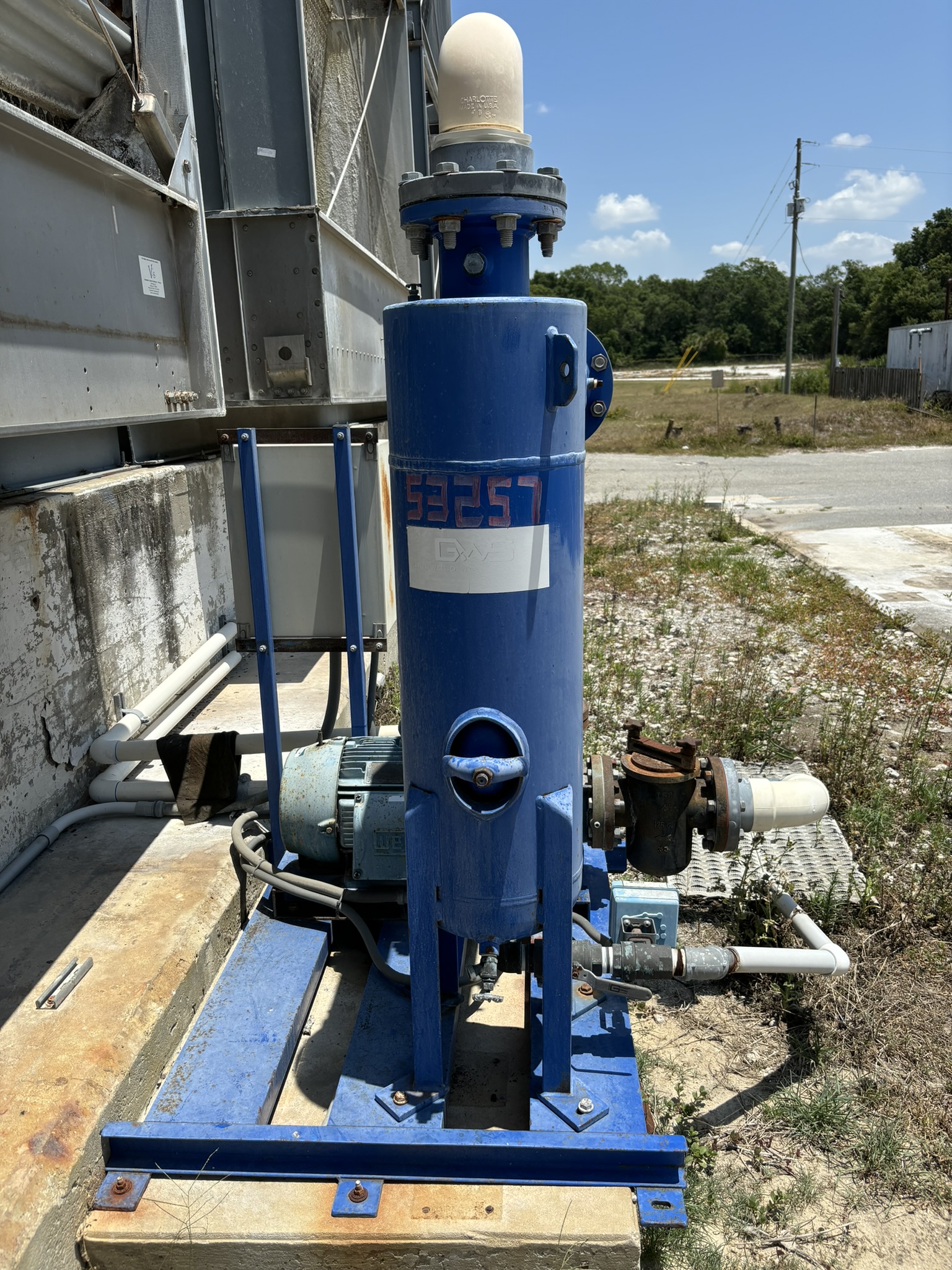 GRISWOLD SAND FILTER UNIT FOR COOLING TOWERS