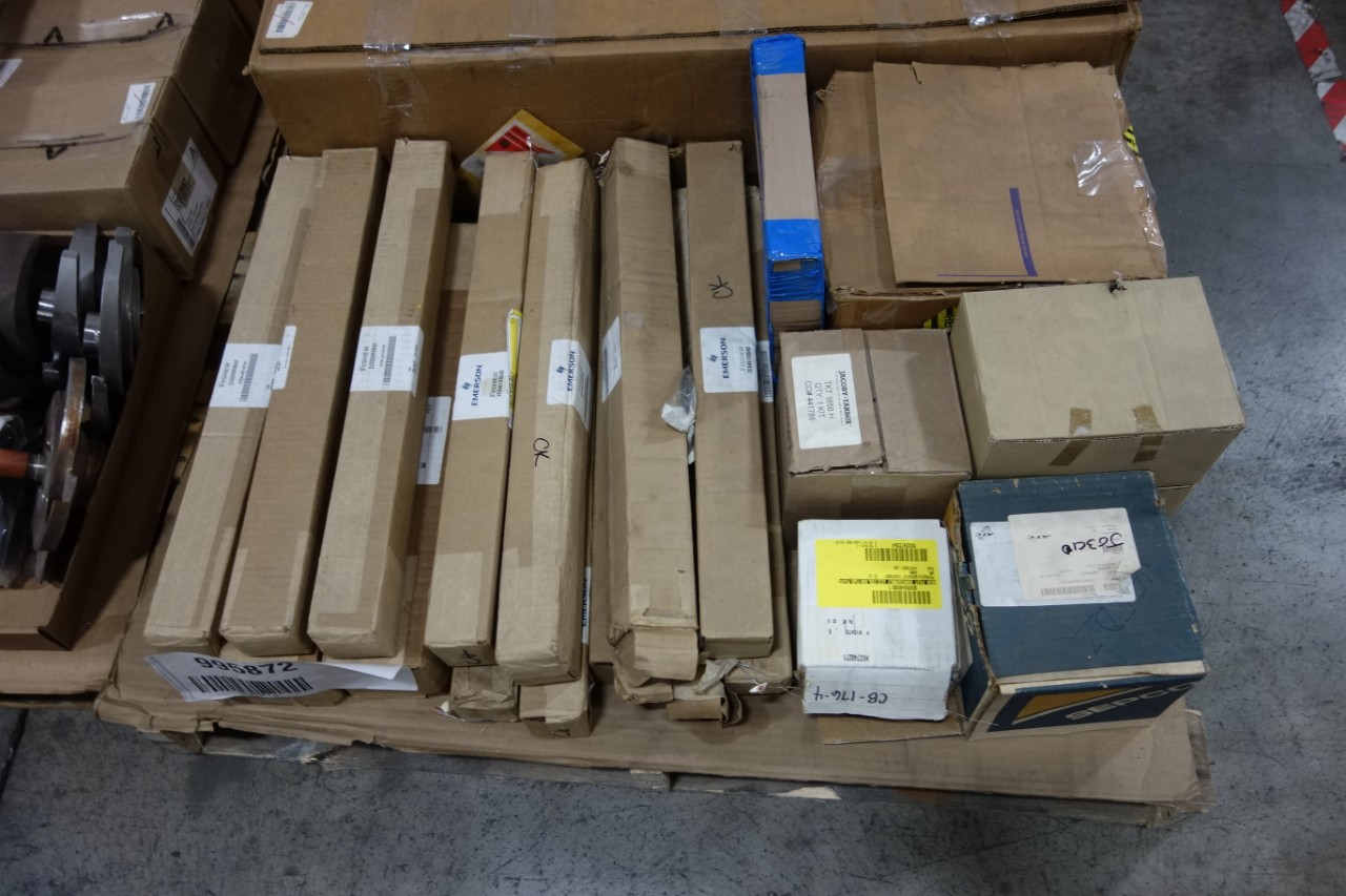 3 PALLETS OF ASSORTED PUMP PARTS AND ACCESSORIES