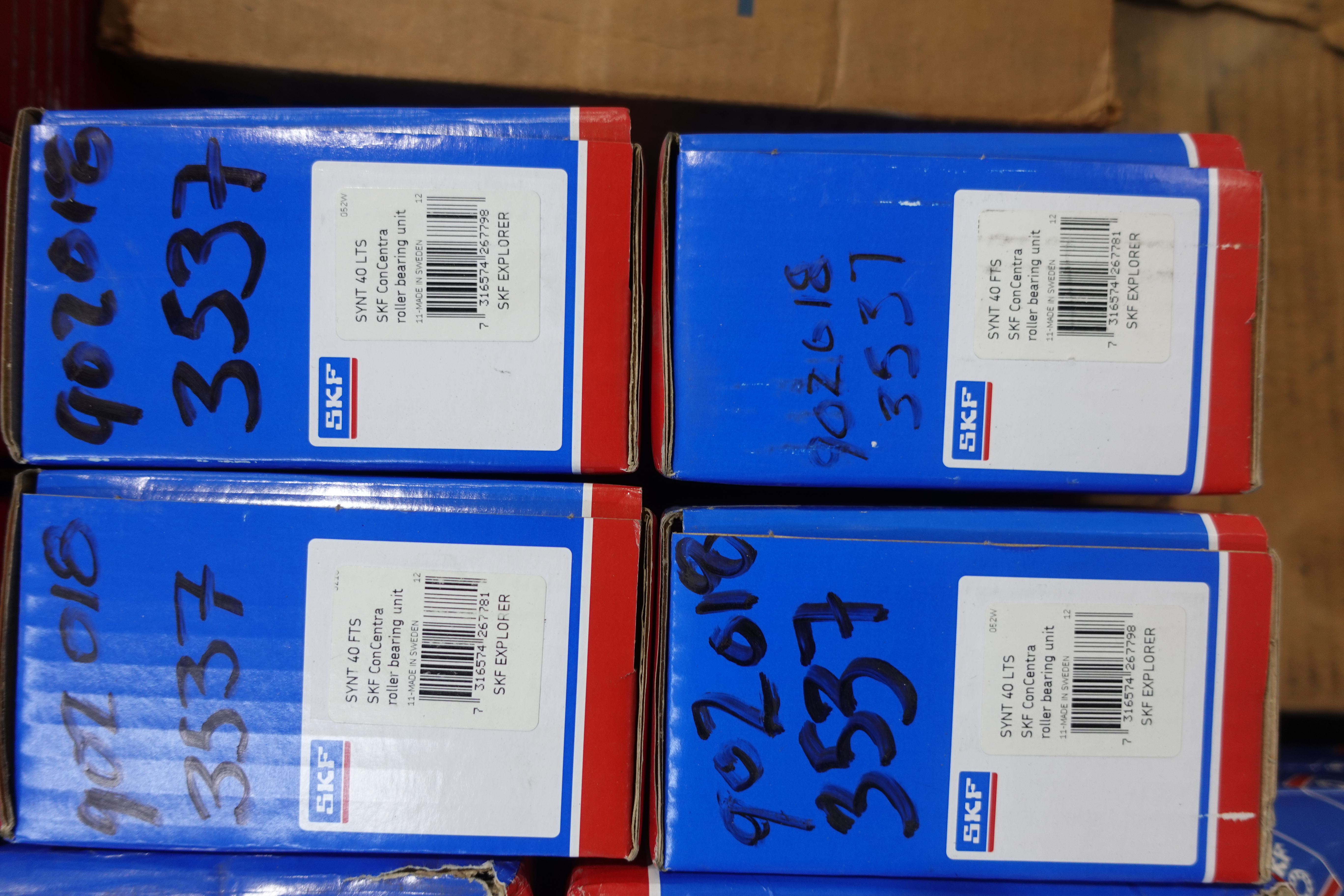 SKU 1739632 - PALLET OF ASSORTED SKF BEARINGS AND BEARING ACCESSORIES ...