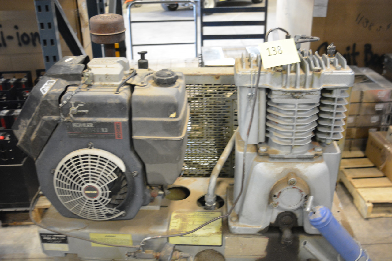 Curtis 30 Gallon Air Compressor, Kohler CH13S 398CC Command 13 Pro ...