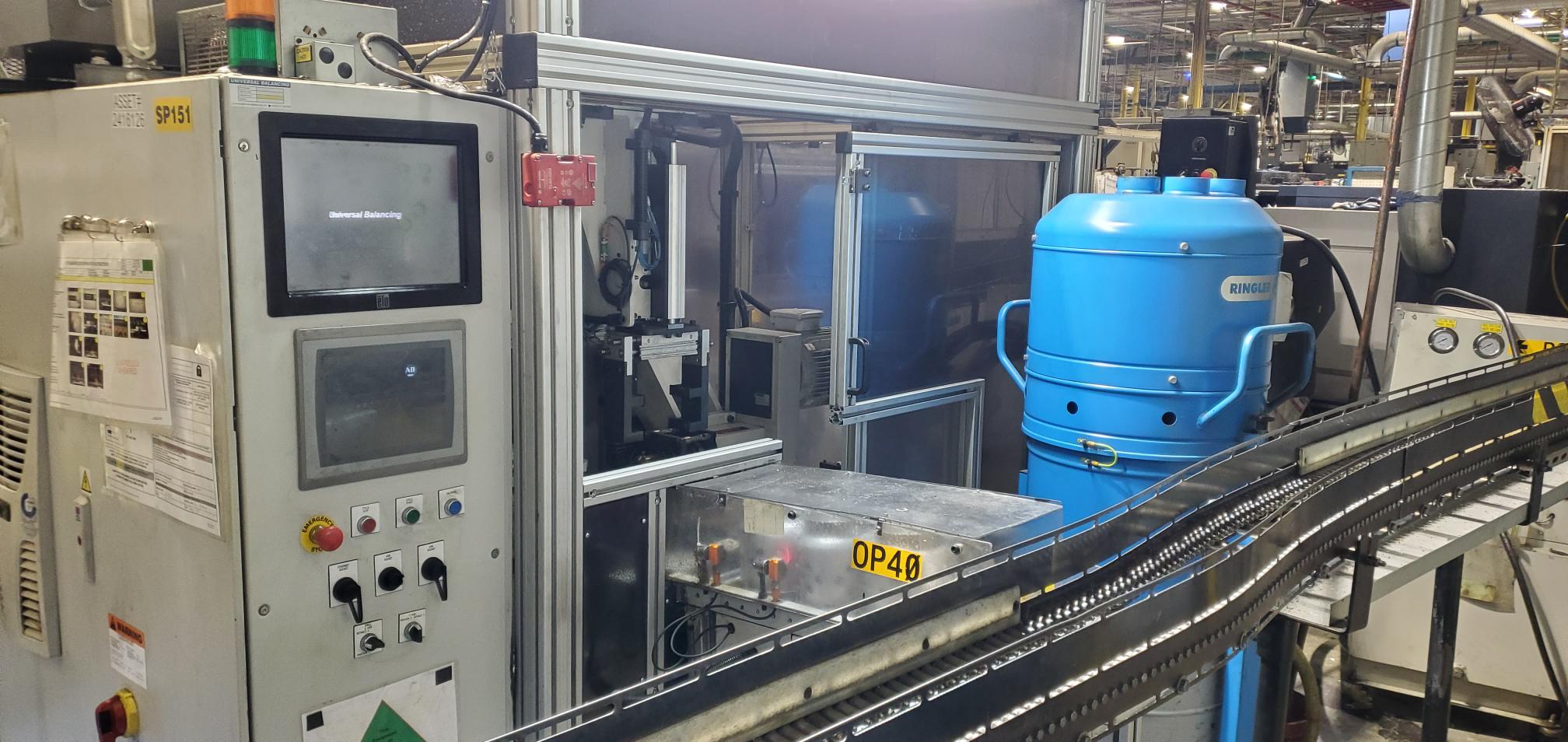 2018 Universal Balancing Ltd. V10S-FA-D Dynamic Balancing Machine