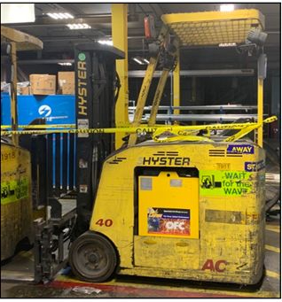 2012 HYSTER E40HSD COUNTERBALANCE FORKLIFT
