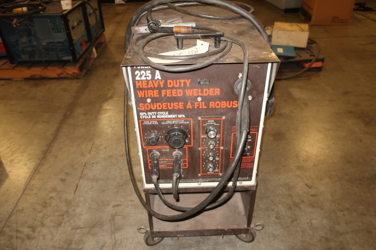 POWER-MATE 225A HEAVY DUTY WIRE FEED WELDER For Sale | Aucto