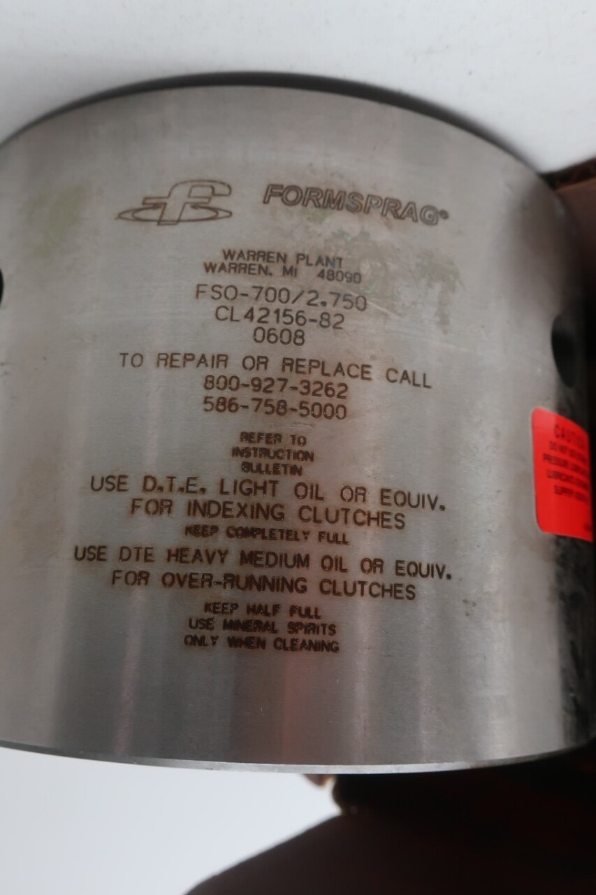 LOT OF FORMSPRAG OVERLOAD AND MECHANICAL CLUTCHES For Sale | Aucto