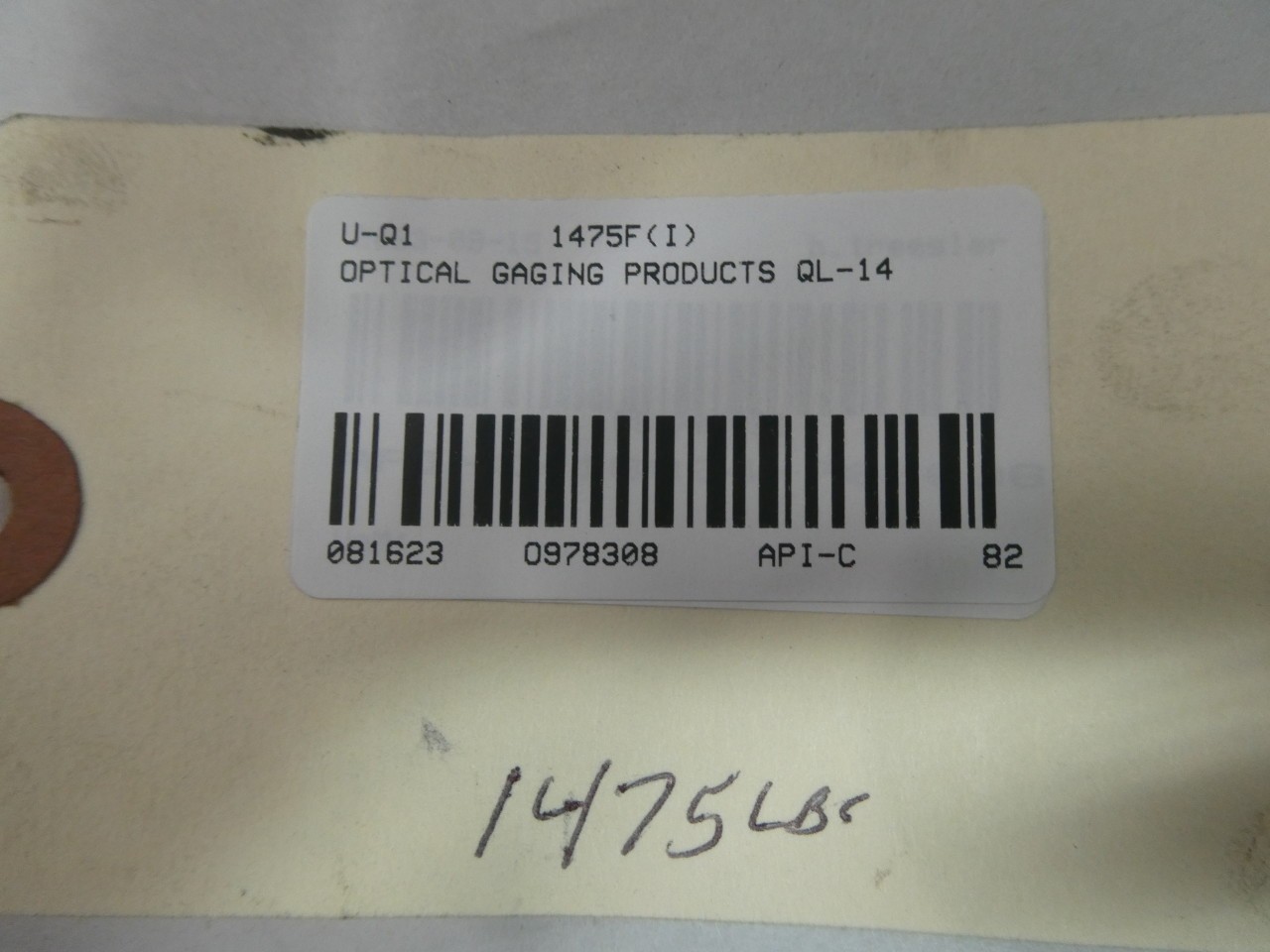 OGP OPTICAL GAGING PRODUCTS QL-14 OPTICAL COMPARATOR