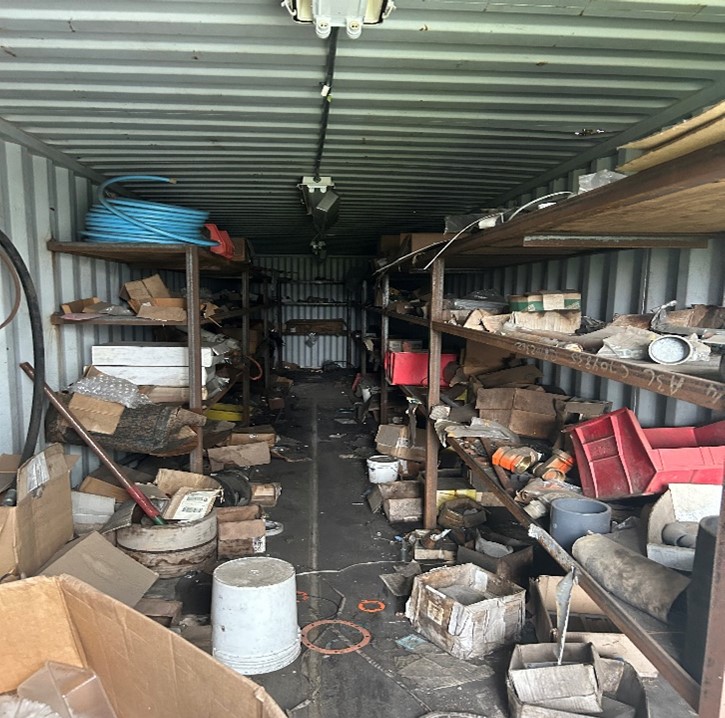 CONNEX BOX WITH SHELVES CONTENTS NOT INCLUDED