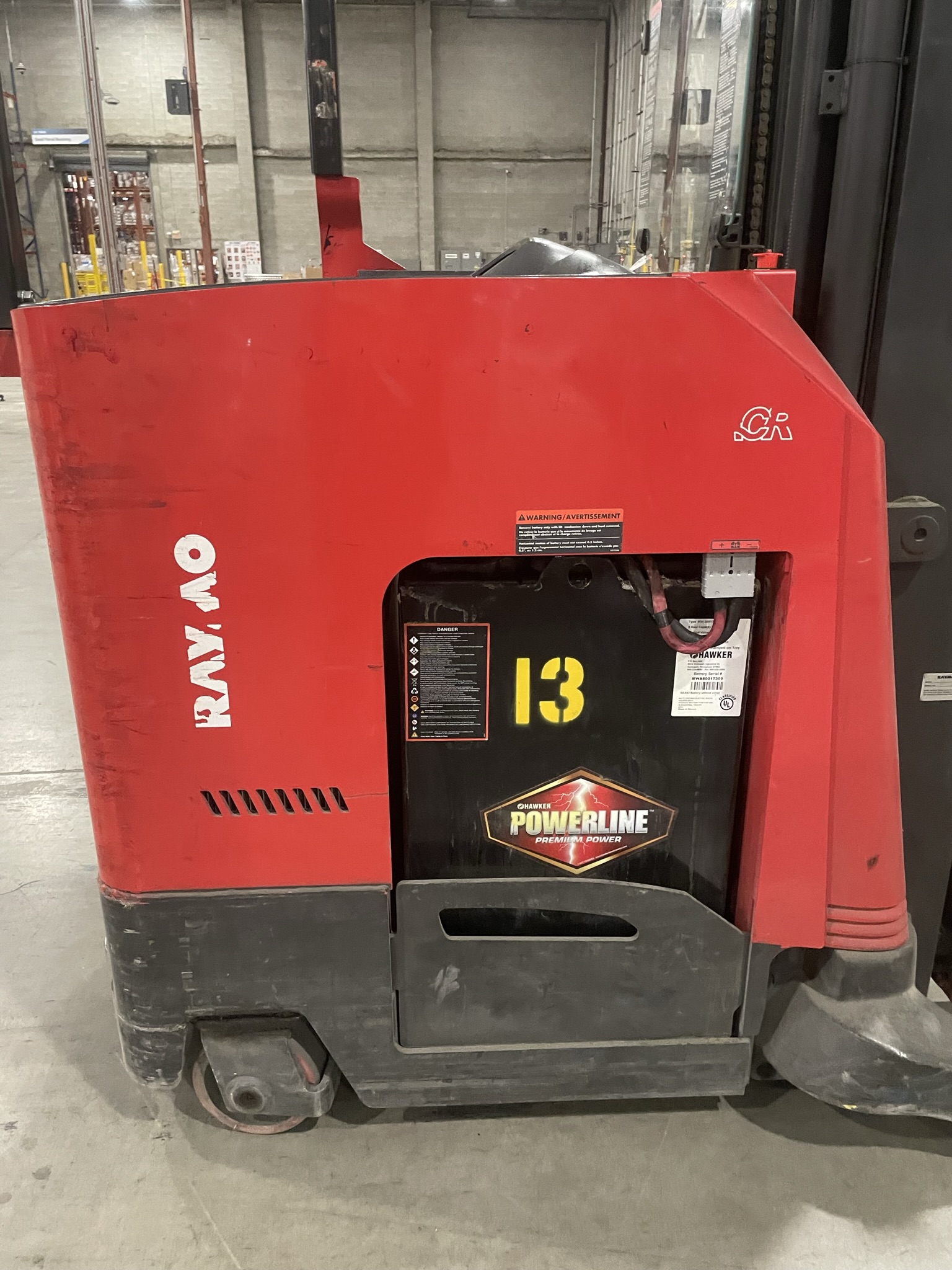 2011 RAYMOND 740 R45TT REACH TRUCK