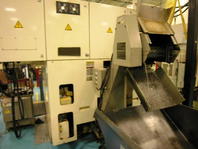 Okuma Twin Spindle lathe with Gantry & Auto Loader