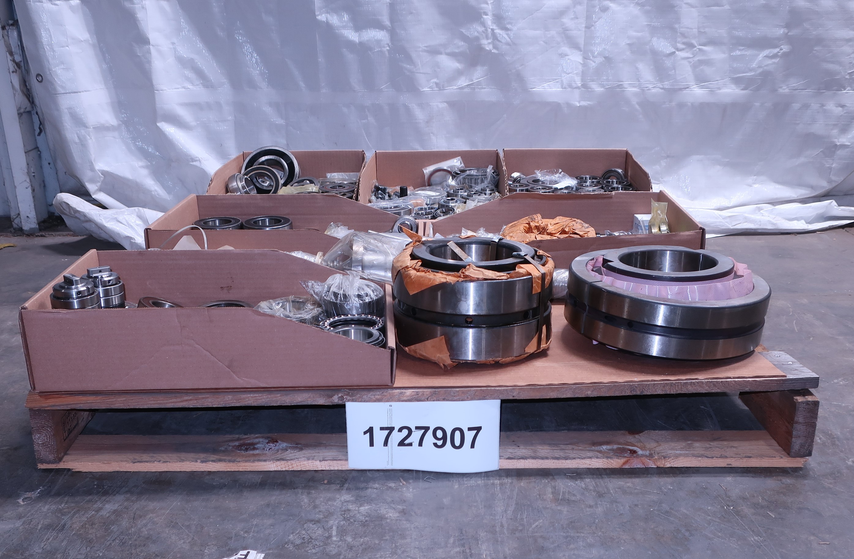 SKU 1727907 - PALLET OF ASSORTED BEARINGS, TIMKEN, INA, FAFNIR, SKF ...