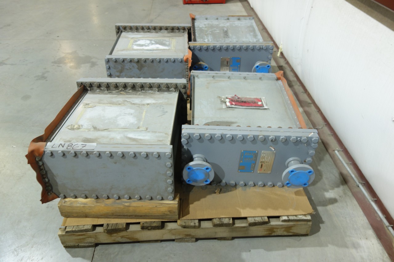 LOT OF 4 FS ELLIOT 12024-10C SHELL AND TUBE HEAT EXCHANGERS For Sale ...
