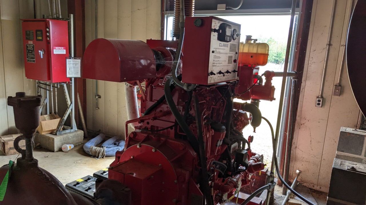 CLARKE FIRE PUMP SYSTEM