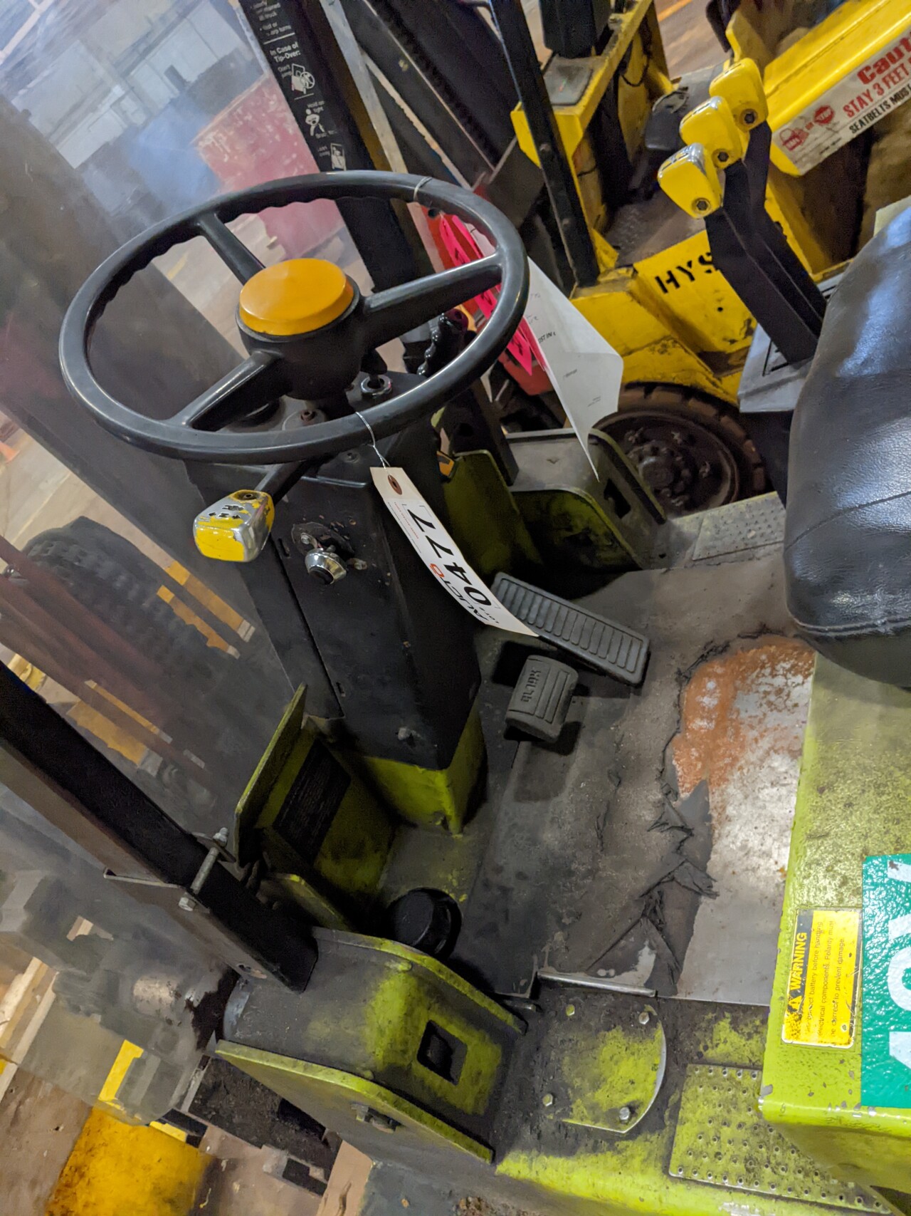 2006 CLARK EC500-80 8,000-LB. CAPACITY, ELECTRIC FORKLIF For Sale | Aucto