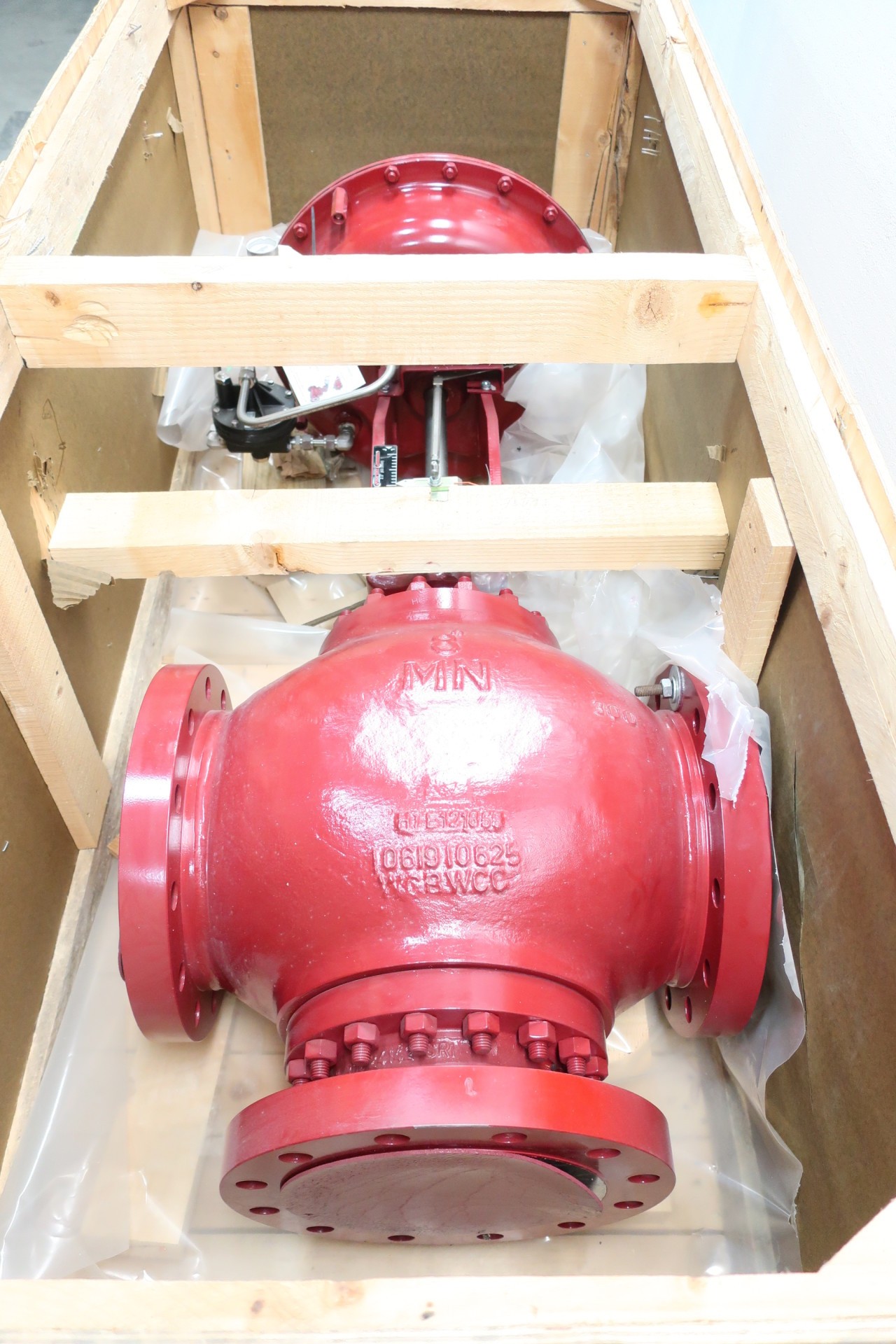 MASONEILAN DRESSER 88-80385 PNEUMATIC STEEL FLANGED CONTROL VALVE 8IN