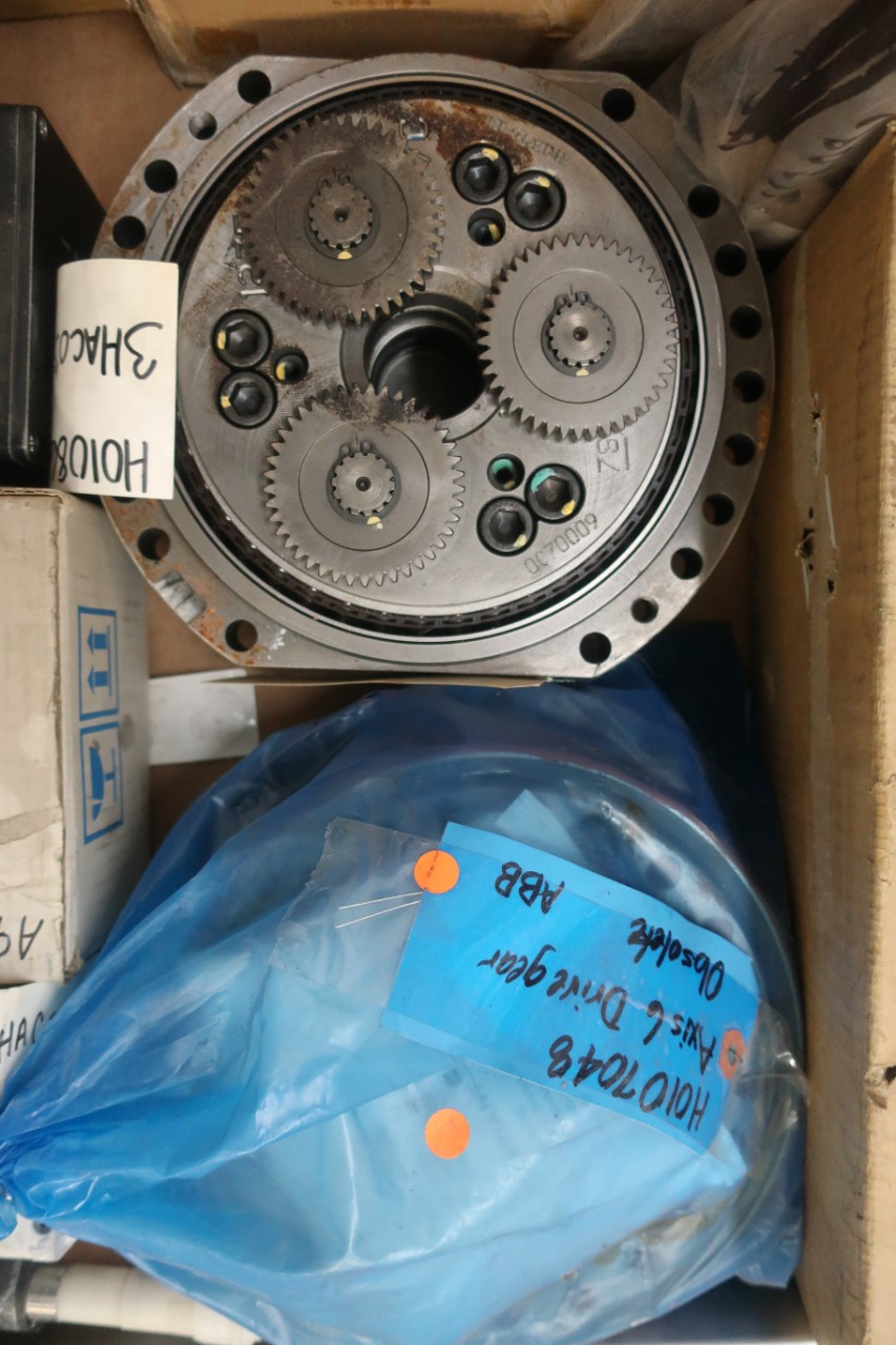 3 PALLETS OF ROBOT PARTS AND ACCESSORIES