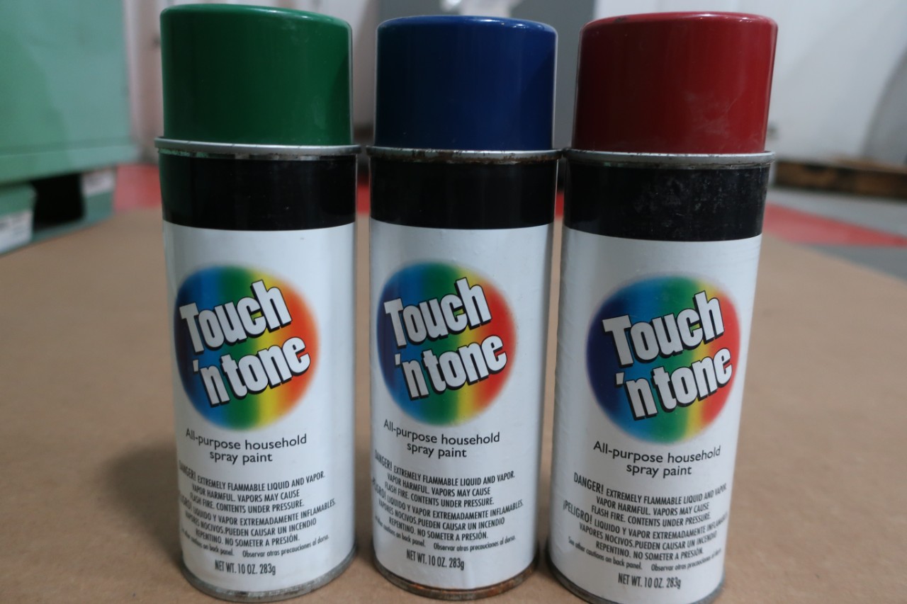 2 PALLETS OF ASSORTED LUBRICANTS AND SPRAY PAINT