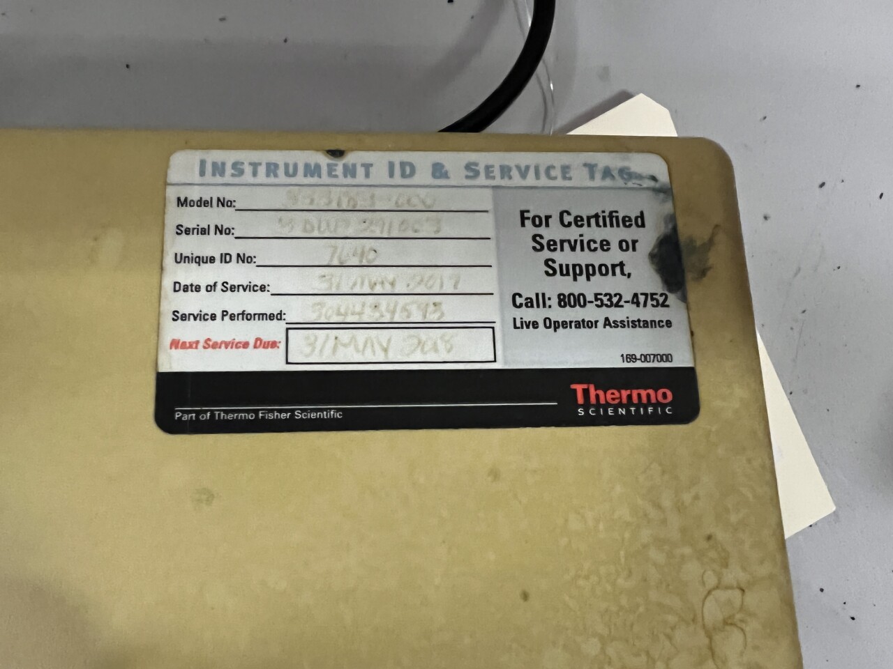 Thermo Scientific Spectronic 20D+ spectrophotometer