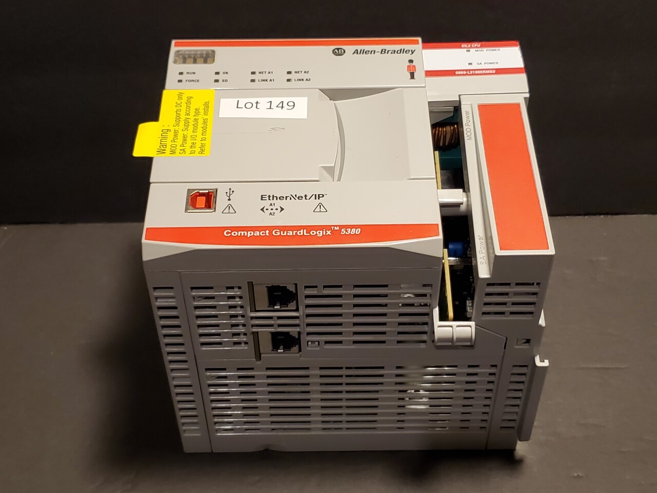 Allen Bradley CompactLogix 5069-L3100ERMS3 For Sale | Aucto