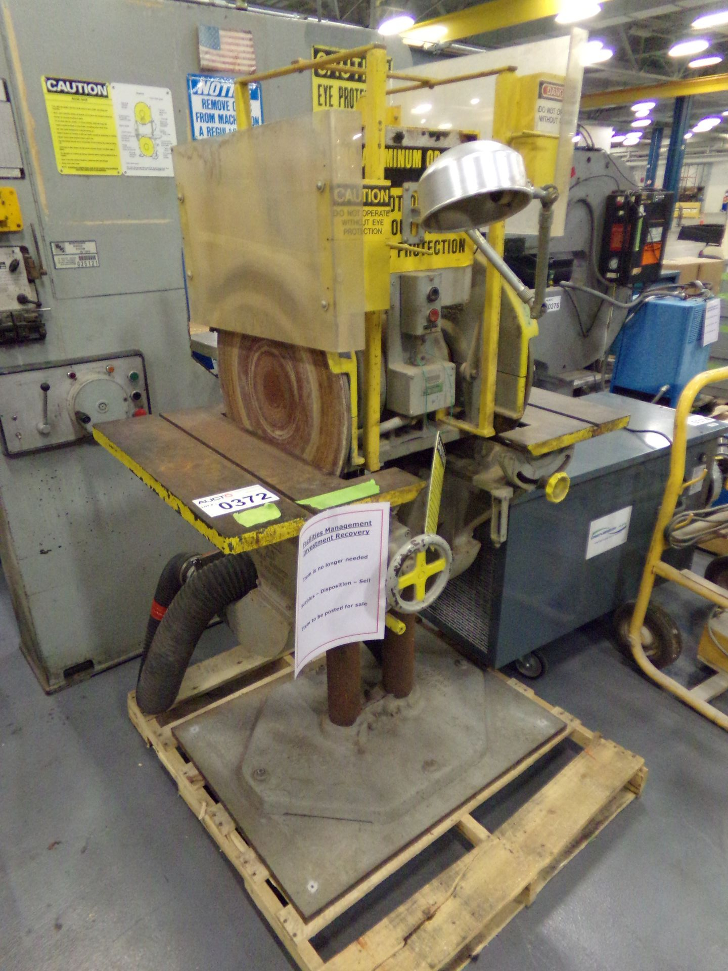 MAX UNIVERSAL 20" DISC SANDER AND GRINDER