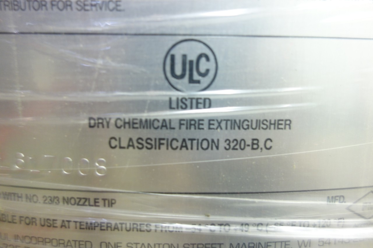 ANSUL WHEELED 150 LB EXTINGUISHER