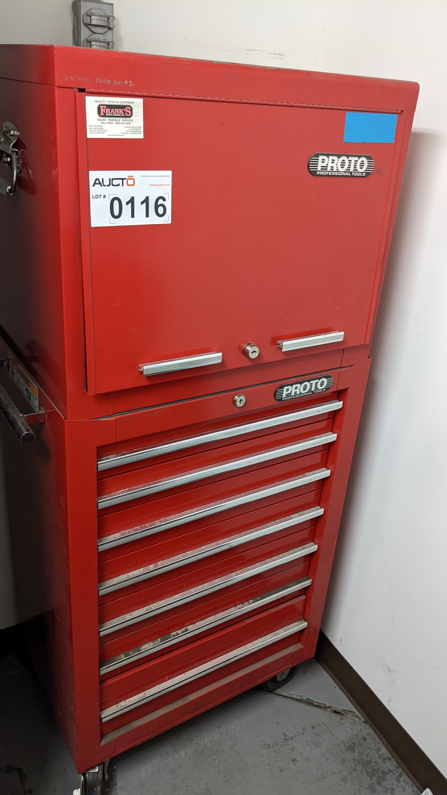 PROTO TOOL BOX AND CONTENTS