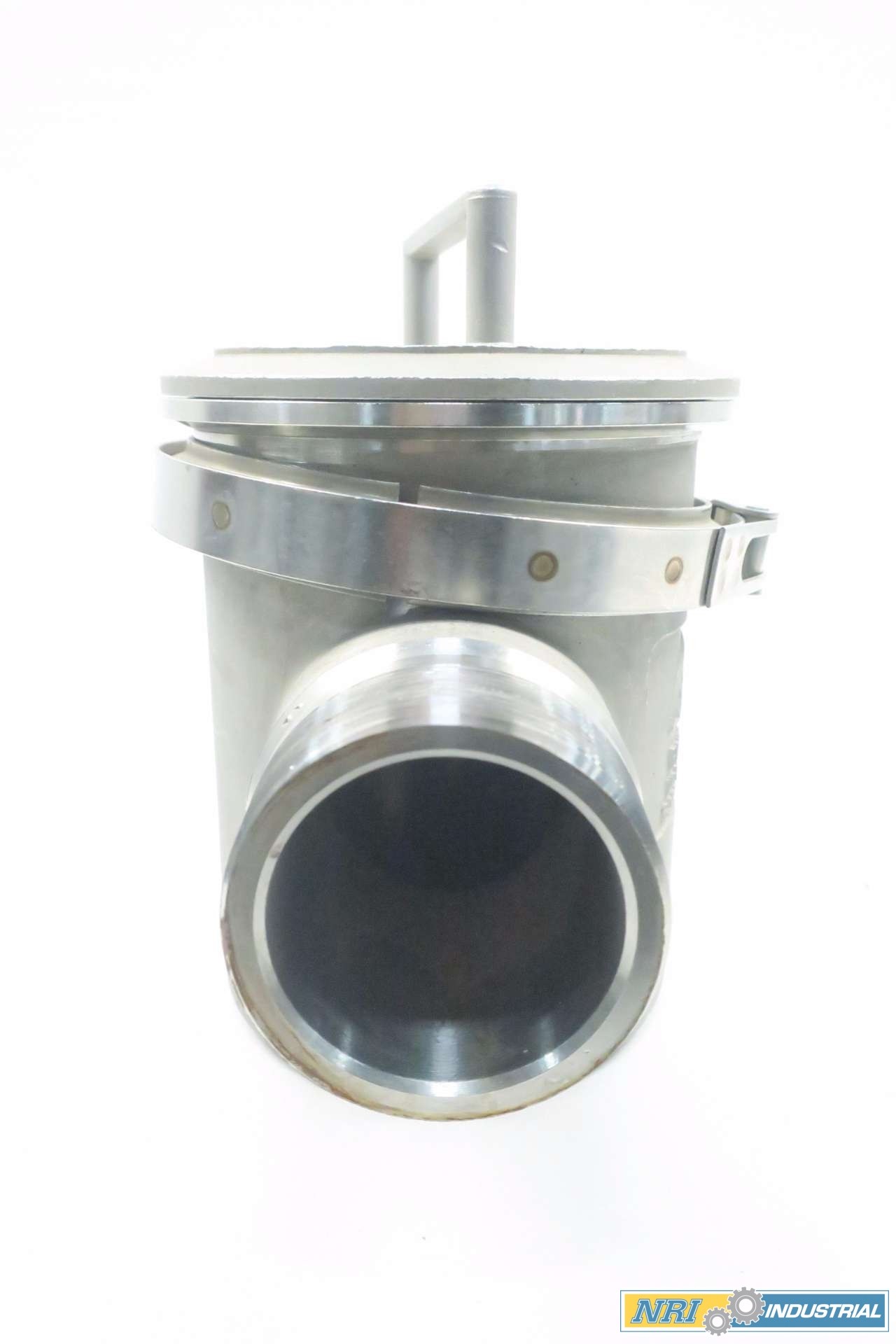 ERIEZ B-3 MAGNETIC FERROUS TRAP 3 IN NPT MALE SANITARY STAINLESS