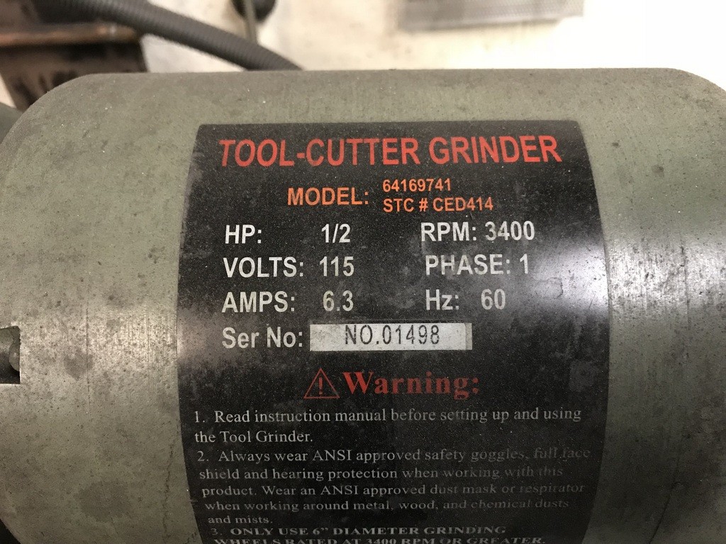 Tool and Cutter Grinder