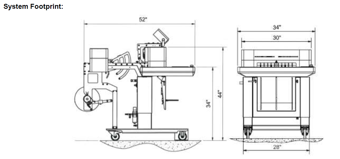 2021 PAC Machinery R3200 ROLLBAG HS MED AUTOMATIC BAGGER For Sale | Aucto