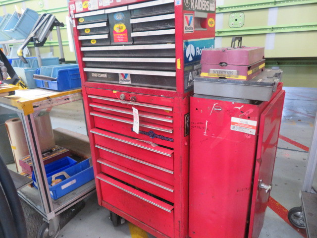 Super Tool Box Snap On, 13 drawer and side box For Sale | Aucto