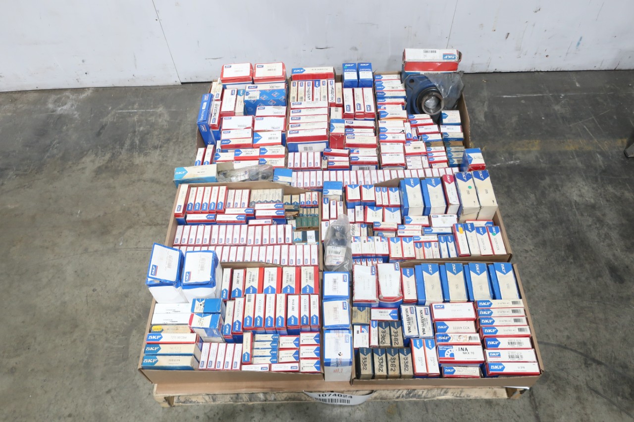 SKU 1074024 - 1 PALLET OF ASSORTED SKF BEARINGS