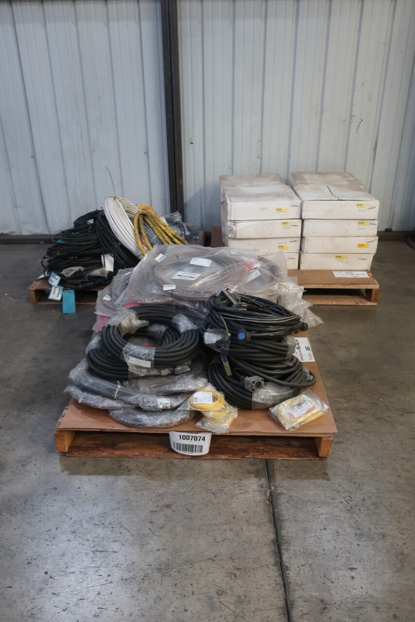 3 PALLETS OF ASSORTED CORDSET CABLES For Sale | Aucto