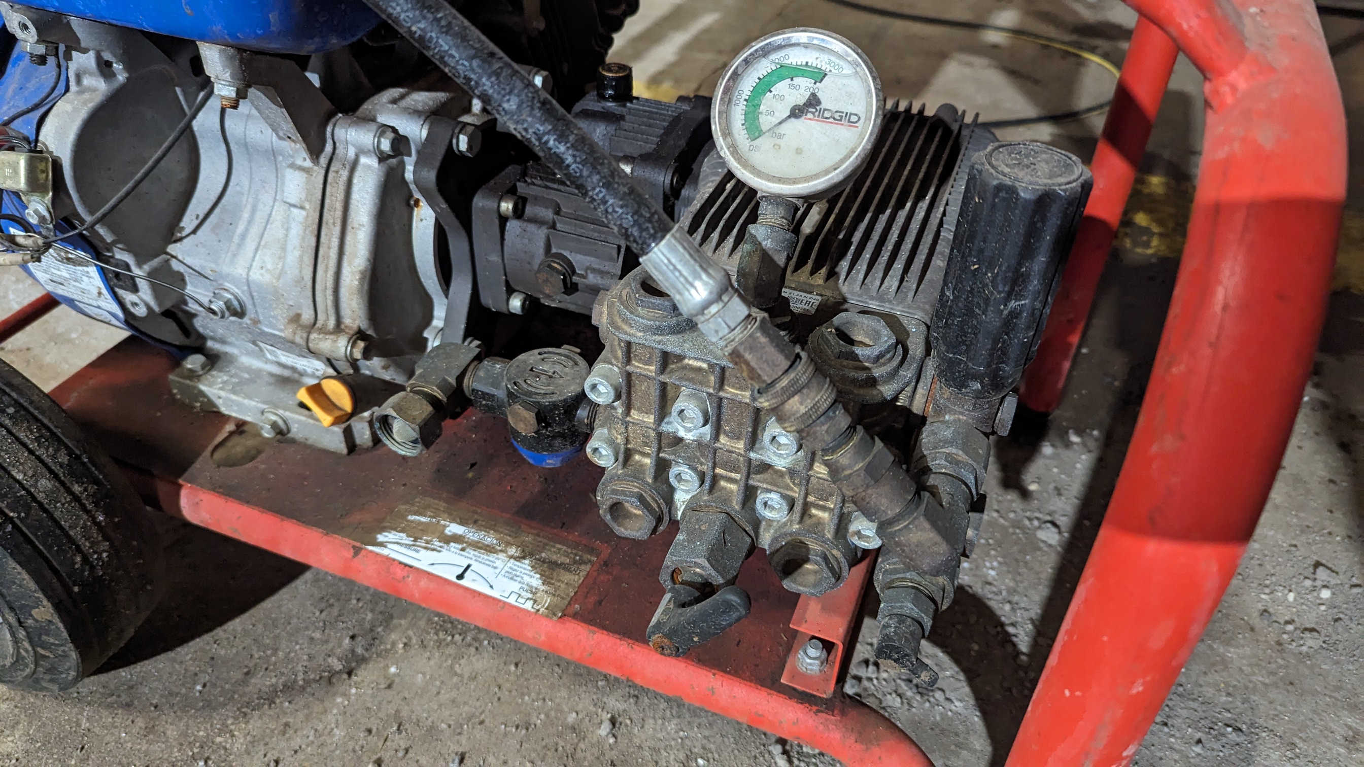 Ridgid KJ-3100 16 HP Dura Max Pressure Washer For Sale | Aucto