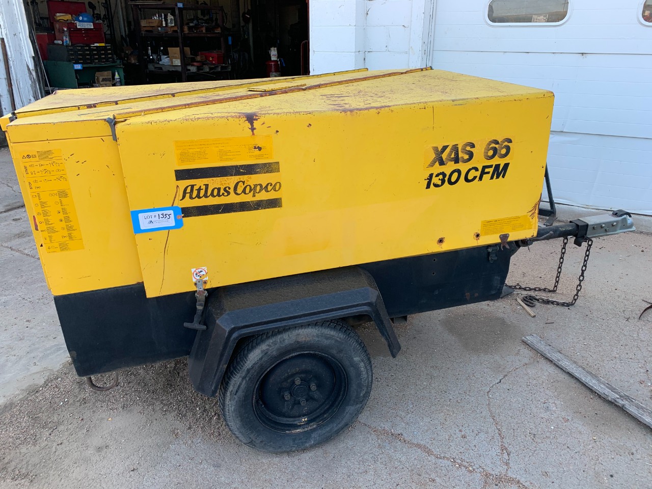Atlas Copco XAS 66 40HP Air compressor