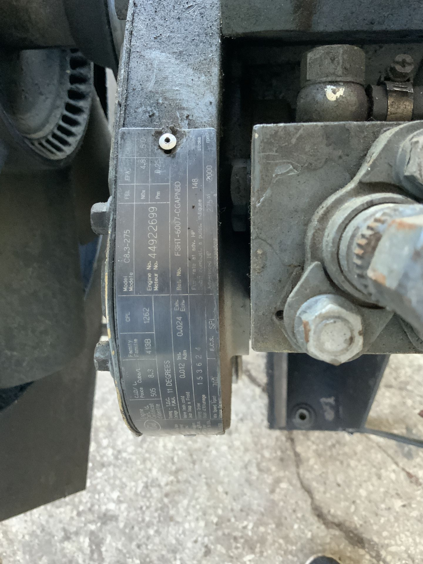 CUMMINS C8.3-275 INTERNAL COMBUSTION ENGINES For Sale | Aucto