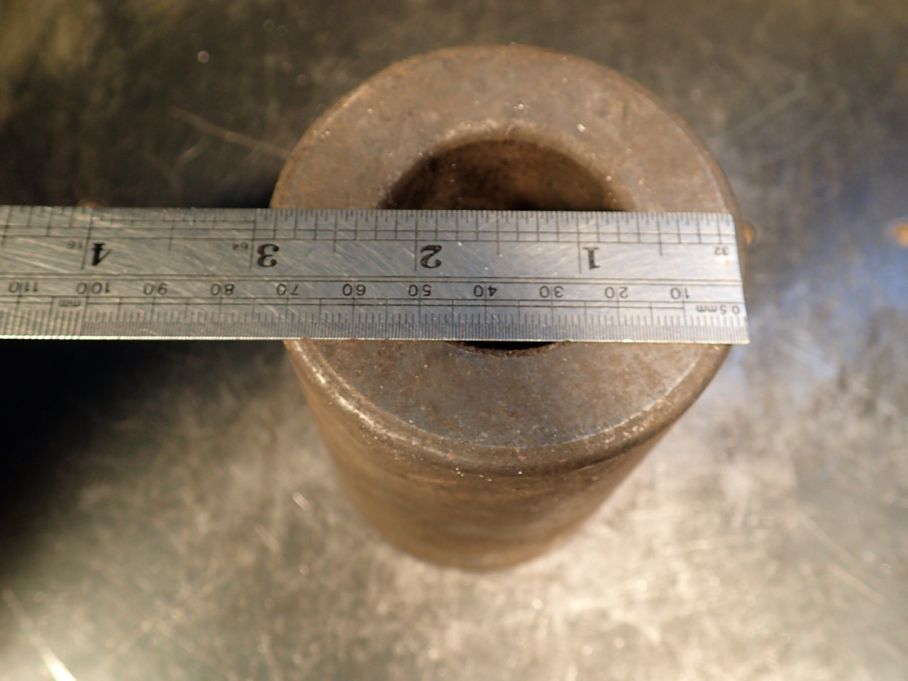 Morse Taper #7 to #5 Lathe Headstock Spindle Adapter 4-3/8" Long MT5 ...