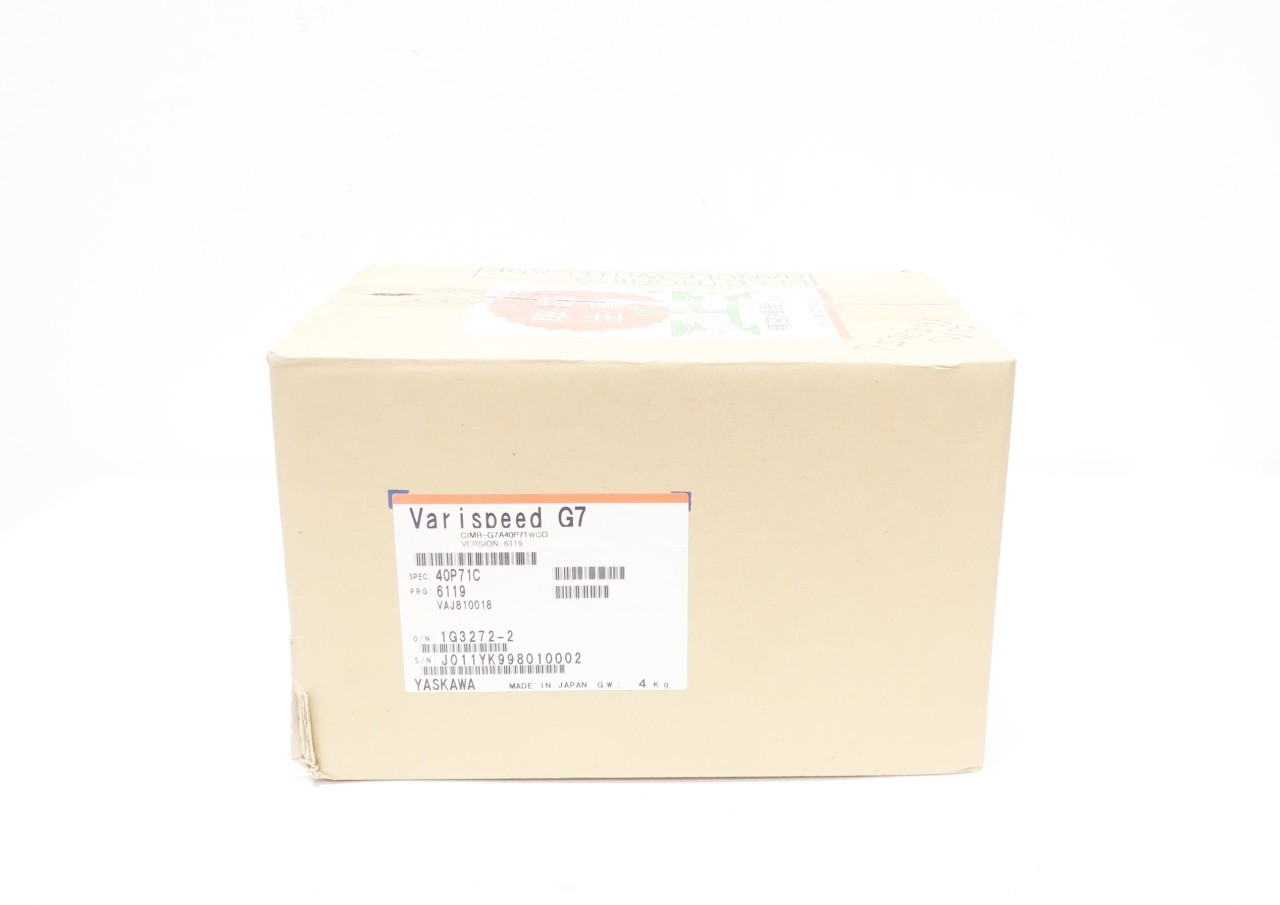 YASKAWA CIMR-G7A40P71WCO VARISPEED G7 480V-AC VFD For Sale | Aucto