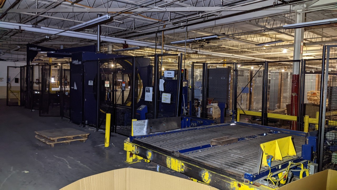 LANTECH PALLET WRAPPING SYSTEM