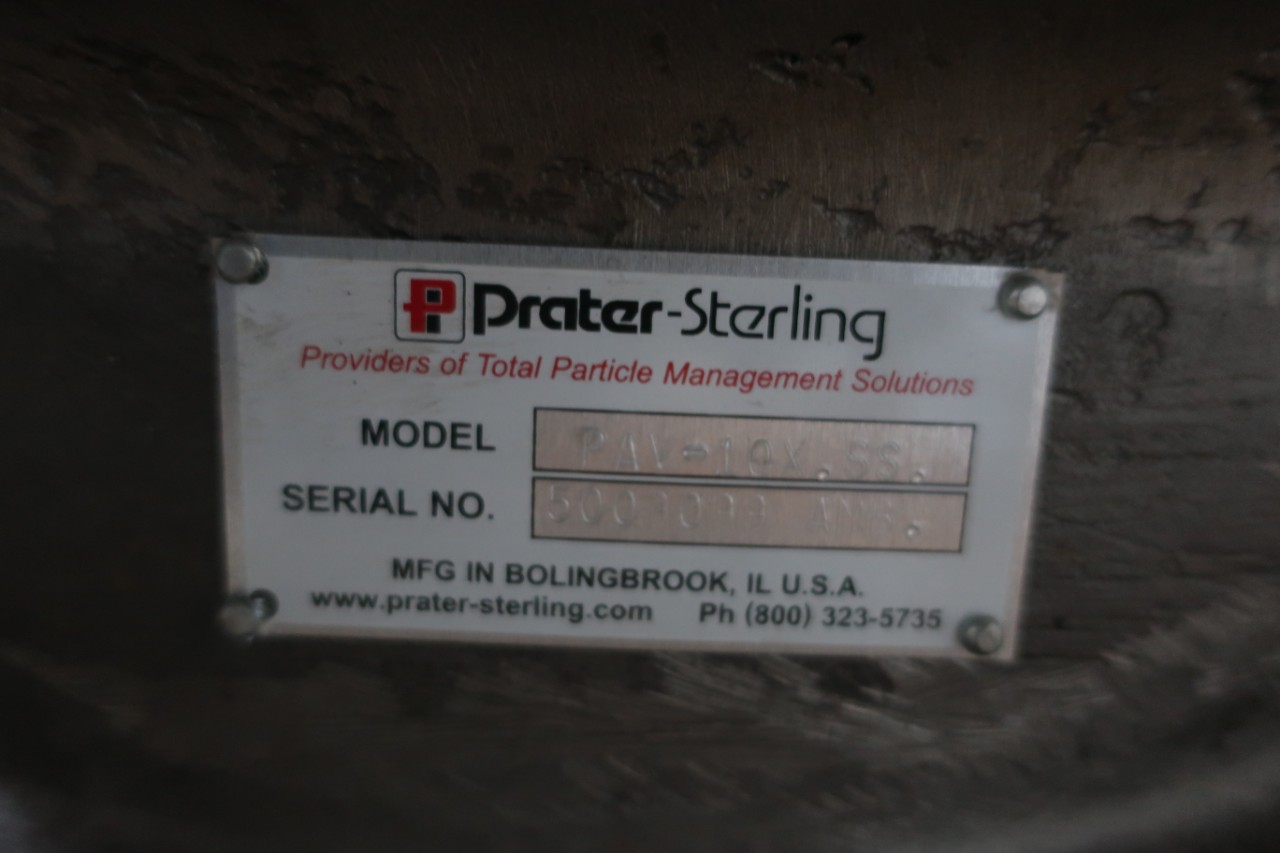 1 PRATER-STERLING ROTARY AIRLOCK VALVE