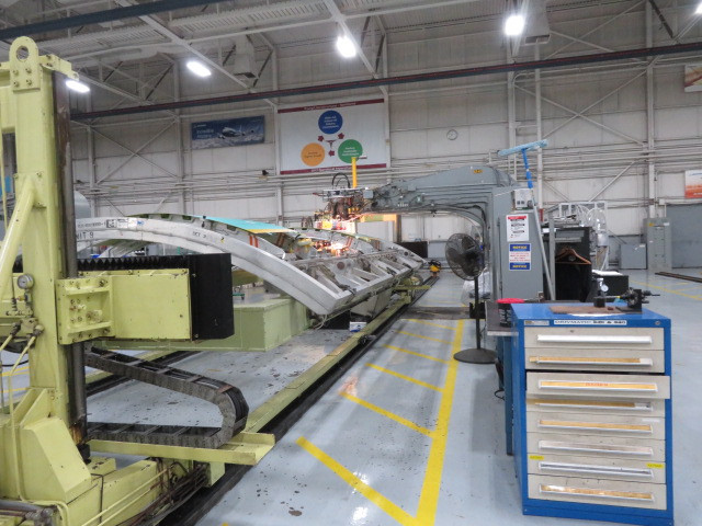 Gemcor CNC Horizontal Drill/Rivet Machine w/2 Axis Positioner Model: DM