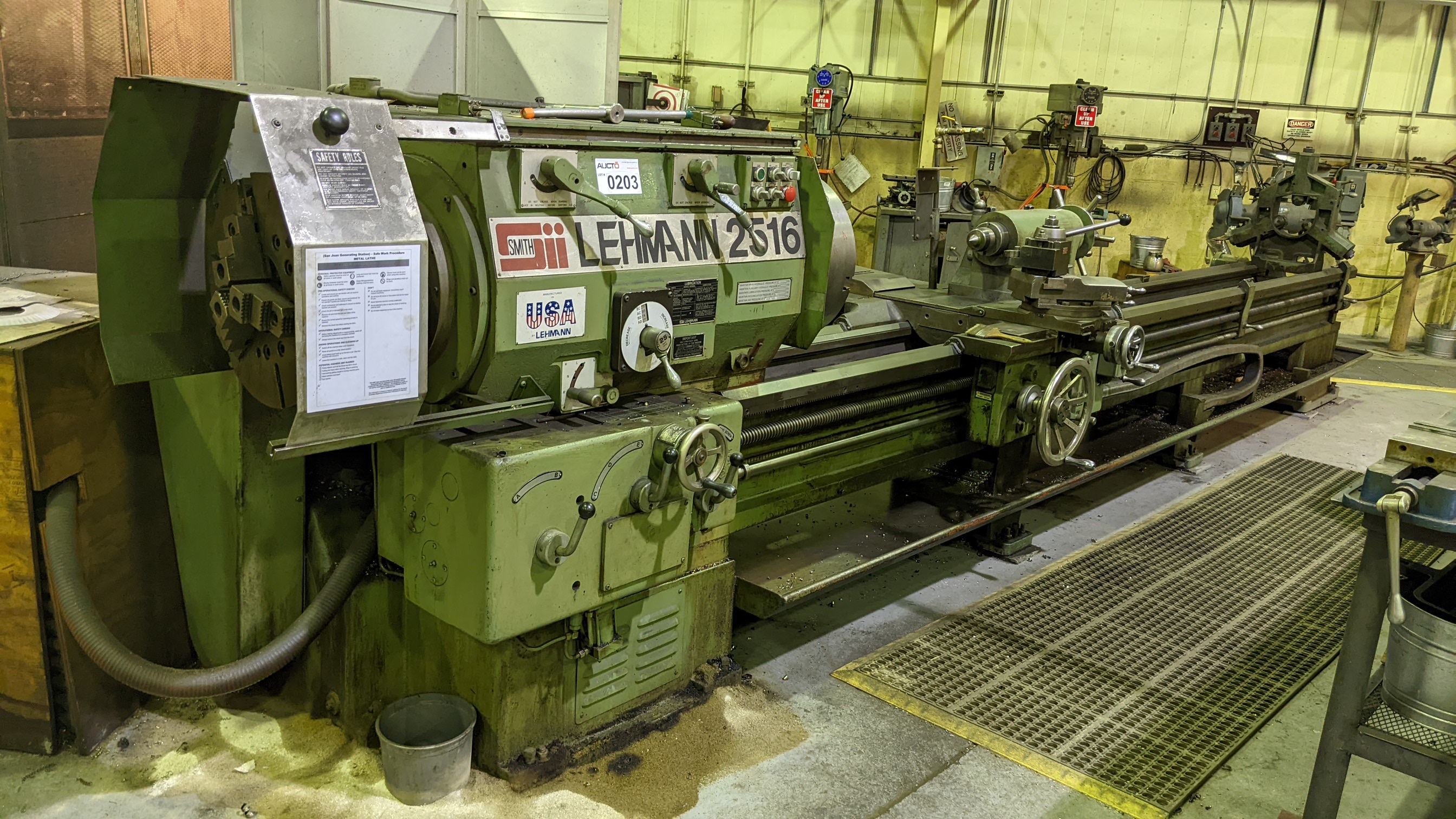 LEHMANN METAL LATHE MACHINE