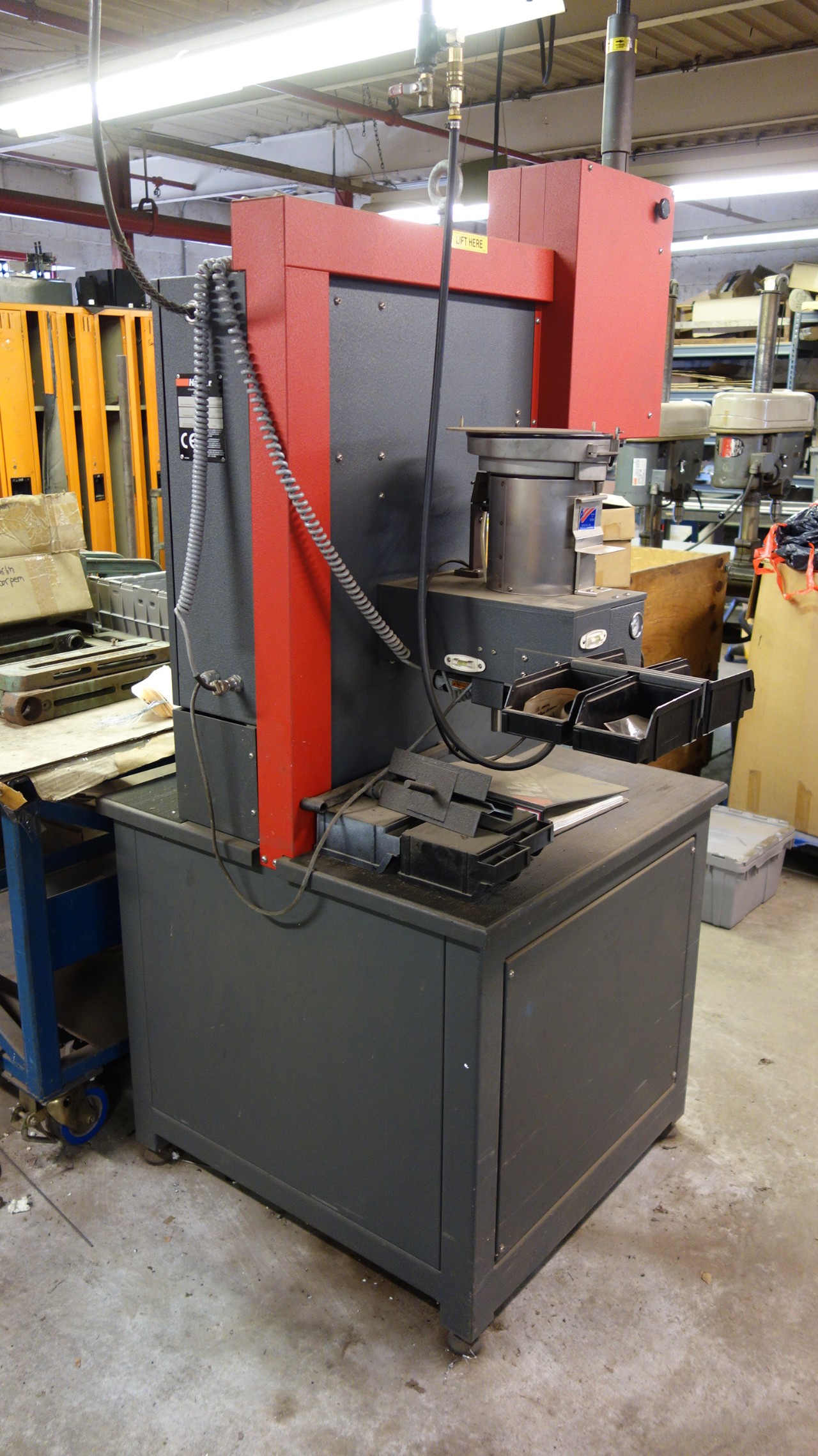 HAEGER 618PLUS-L FASTENER INSERTION SYSTEM PRESS MACHINE 208/240V-AC