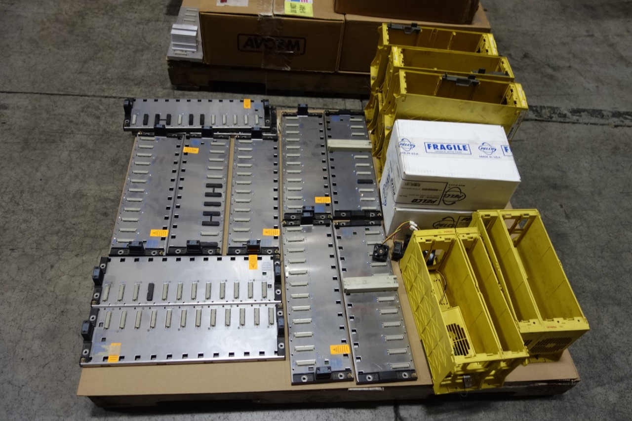 2 PALLETS OF ASSORTED CHASSIS RACKS