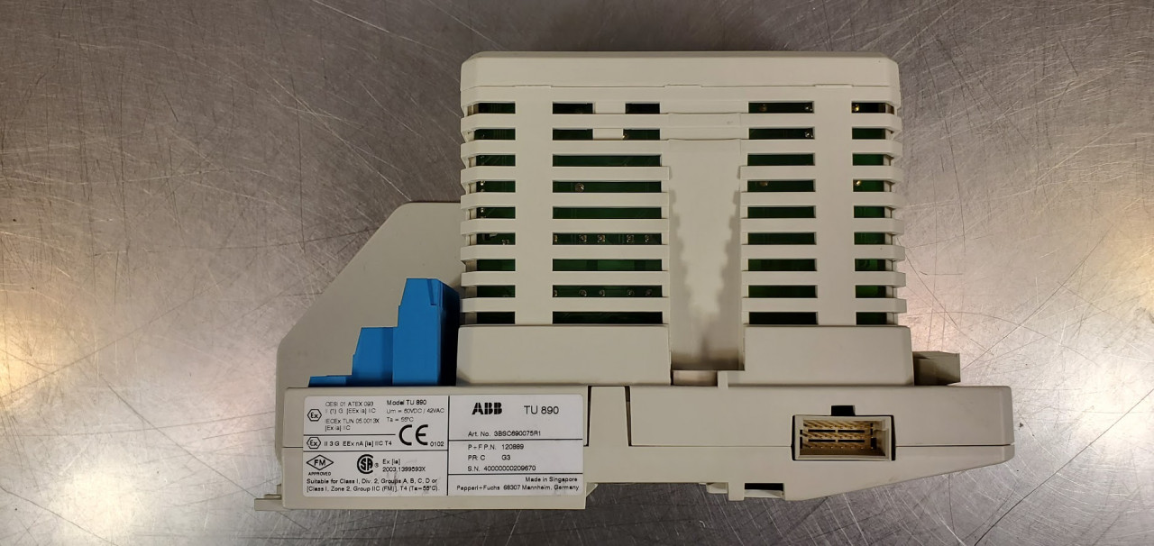 Lot of 10 ABB DI890 Input Module w/TU890 Termination Module "Like New ...
