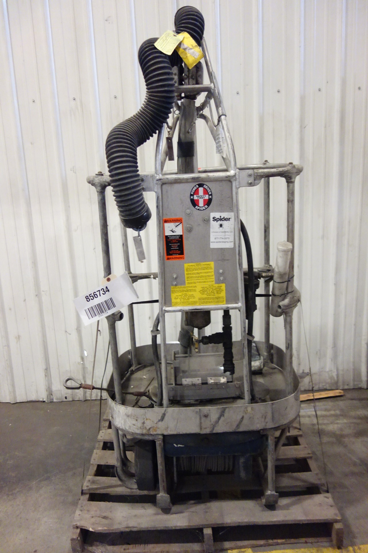 SPIDER DEMOUNTABLE AIR DRUM HOIST